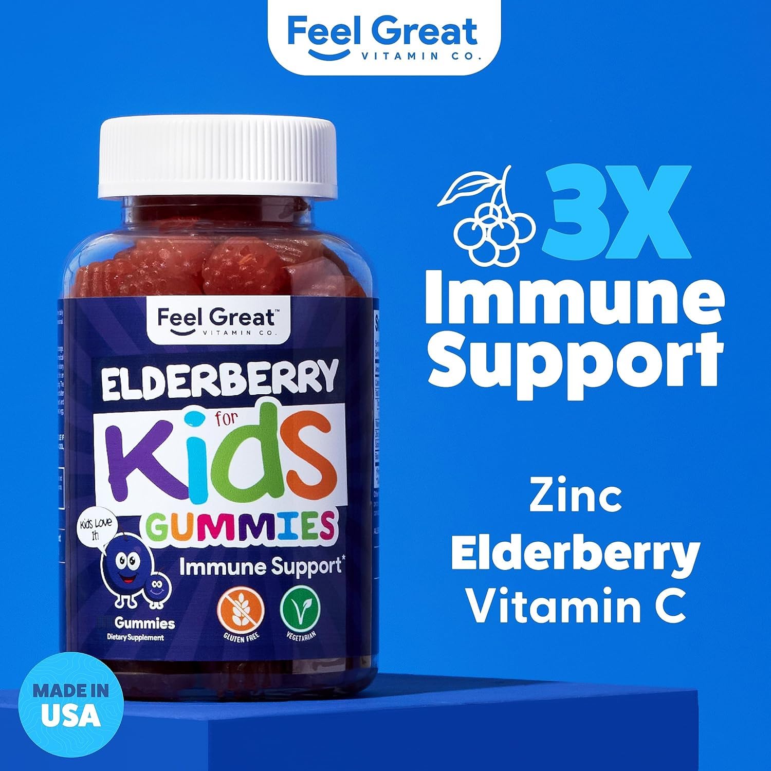 immune support elderberry gummies