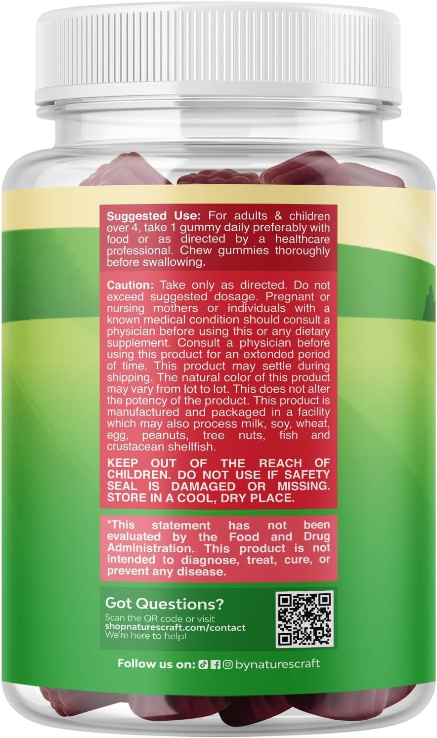 Immune support elderberry gummies