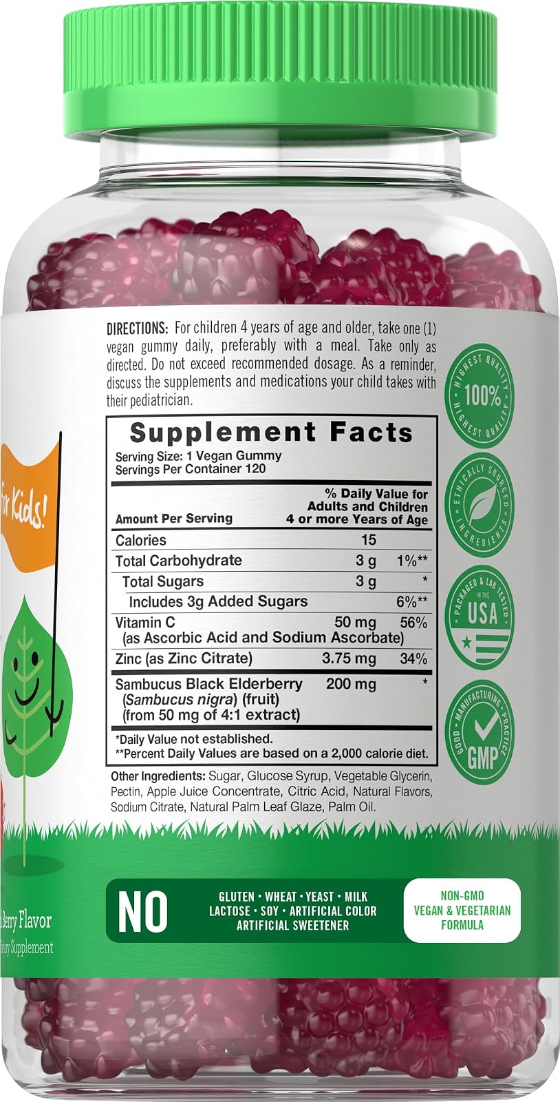 immune support elderberry gummies