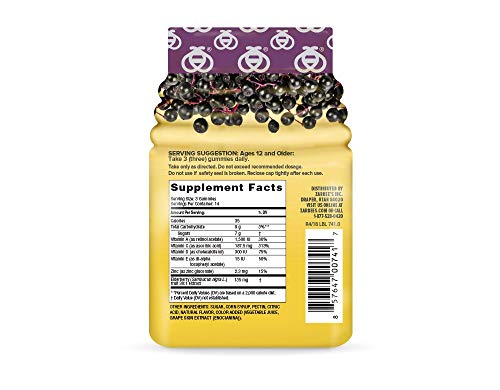 immune support elderberry gummy benefits