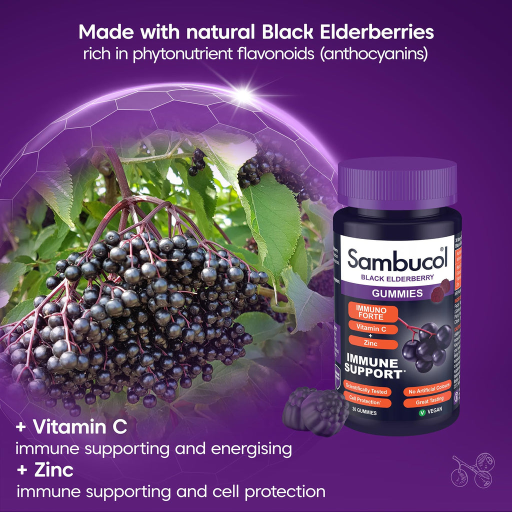 immune support elderberry gummy benefits