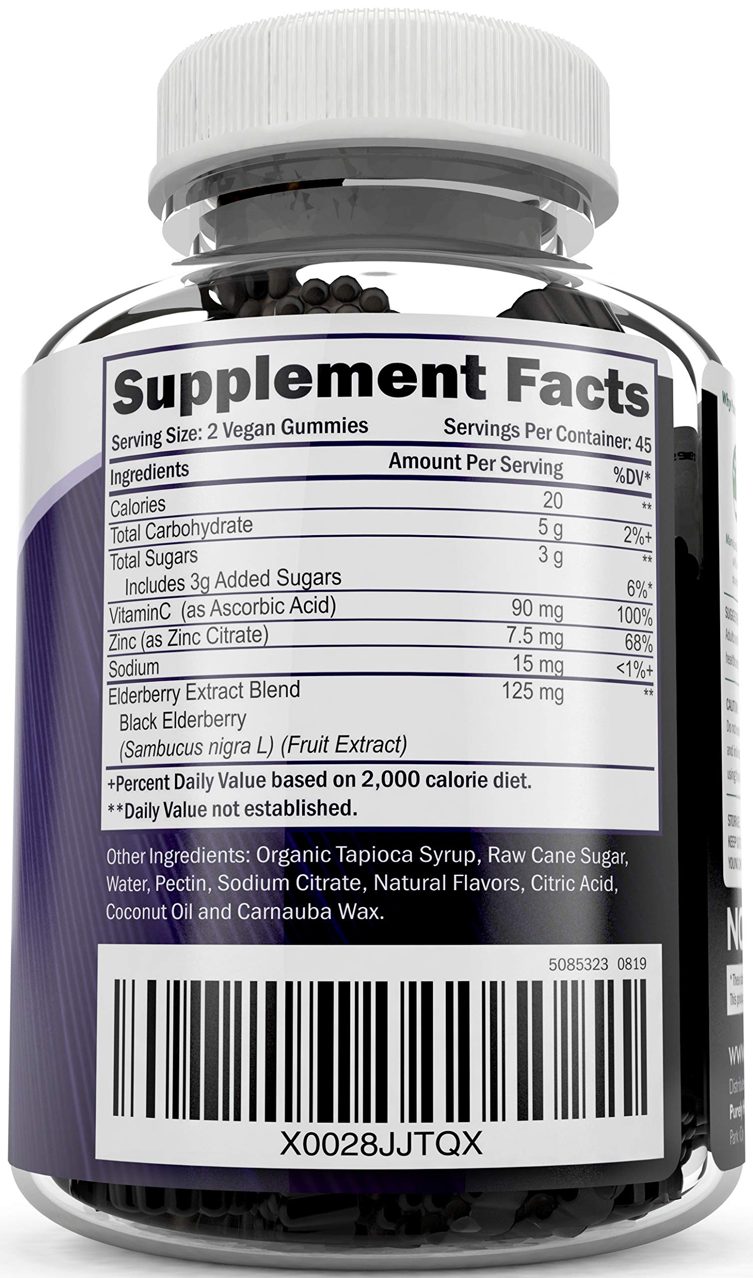 immune support elderberry gummy vitamins