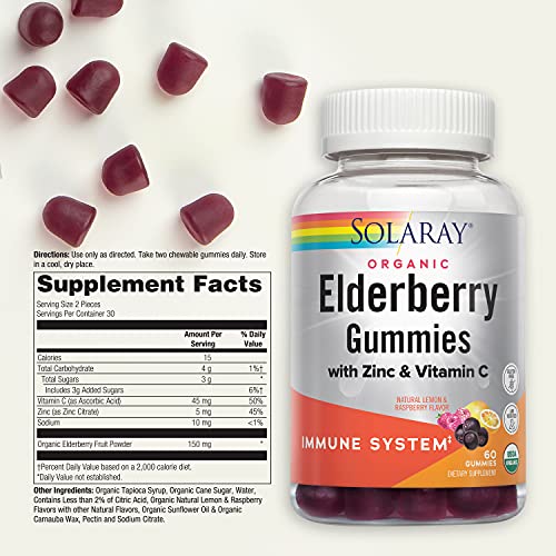 immune support elderberry gummy vitamins