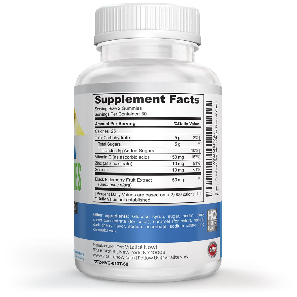 immune support elderberry gummy vitamins