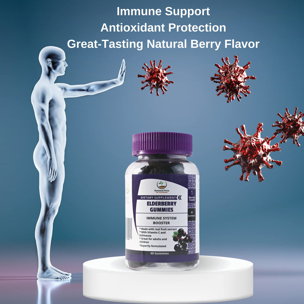 immune support elderberry gummy vitamins