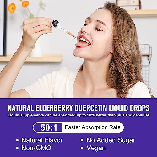 immune support elderberry liquid drops