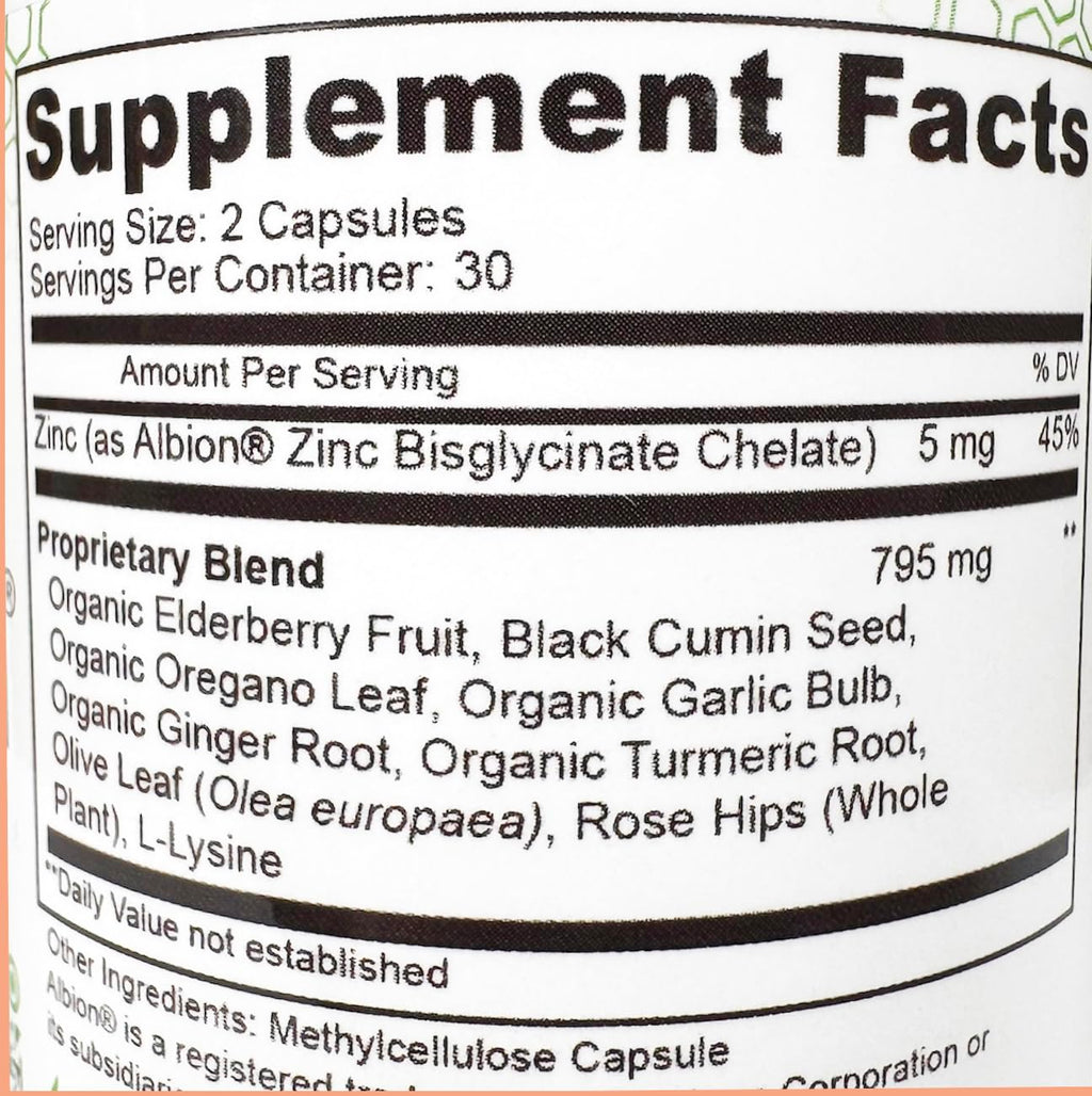 immune support elderberry supplement
