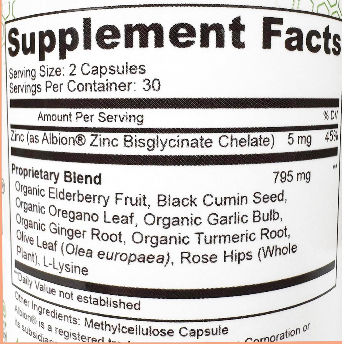 immune support elderberry supplement