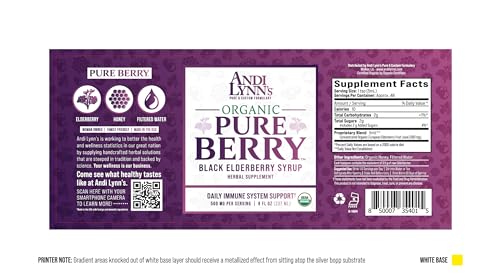 immune support elderberry syrup 8oz