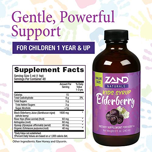 immune support elderberry syrup for toddlers