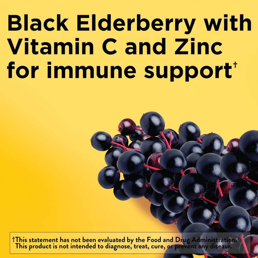 Immune support elderberry syrup formula