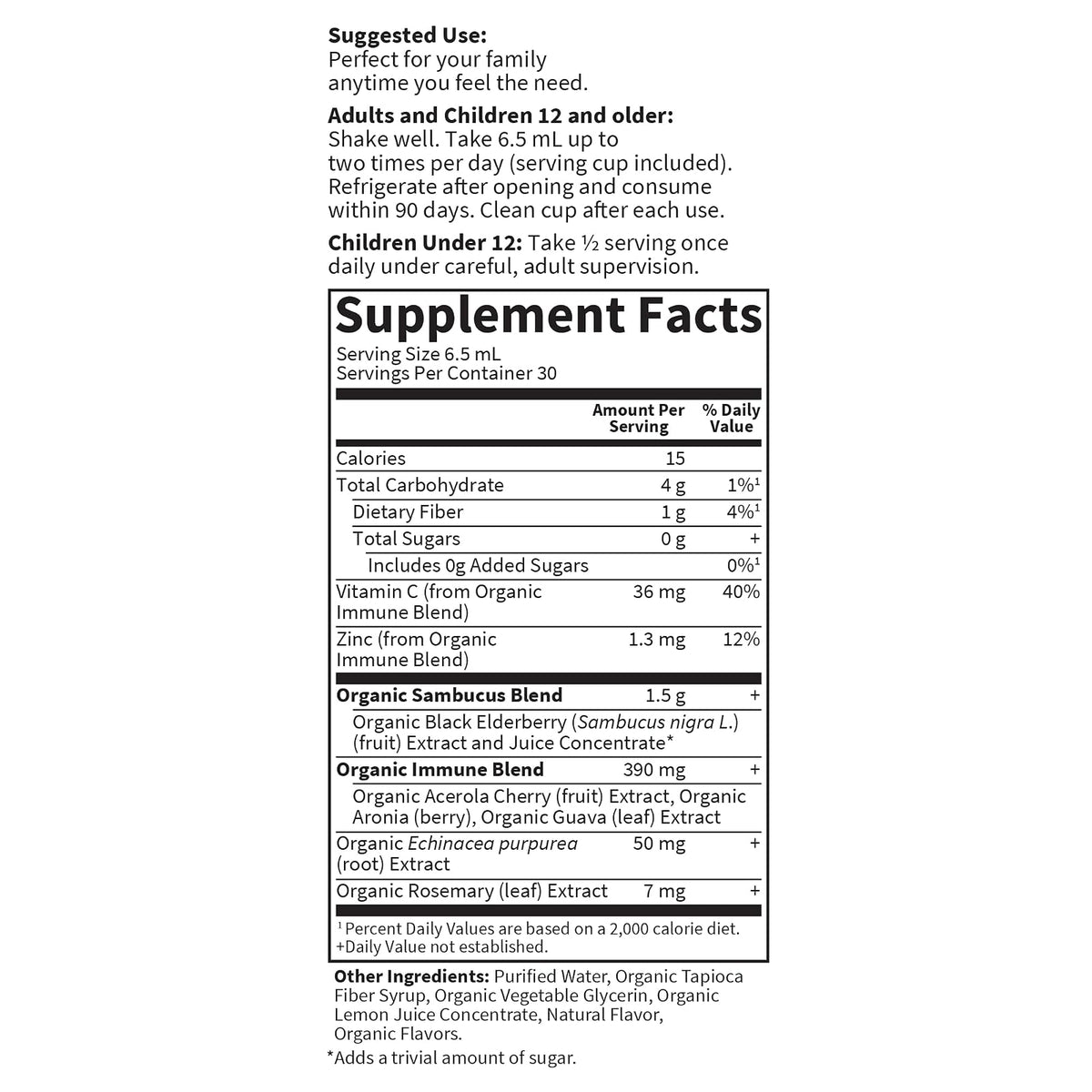 immune support elderberry syrup