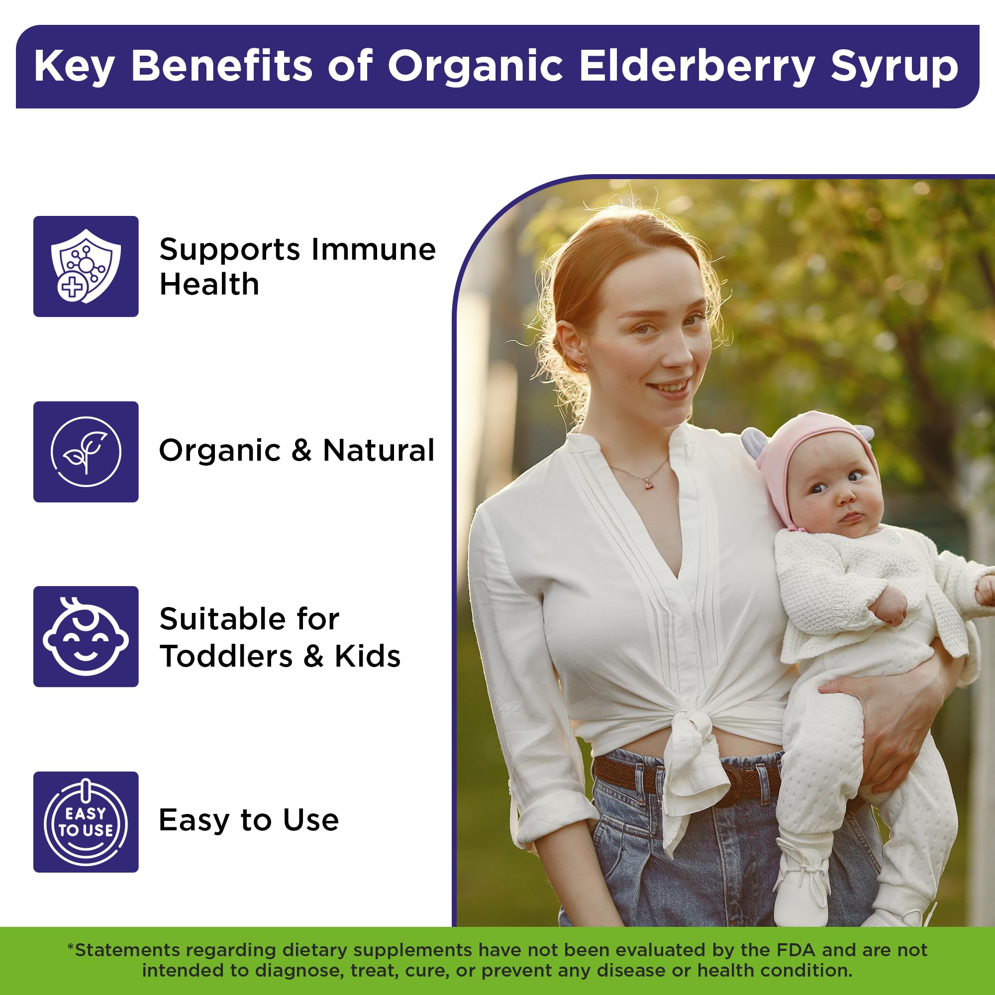 Immune support elderberry syrup