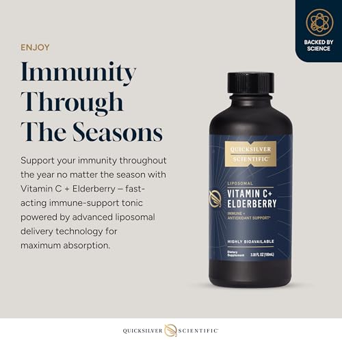 Immune support elderberry vitamin C formula