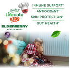 Immune support elderberry vitamins