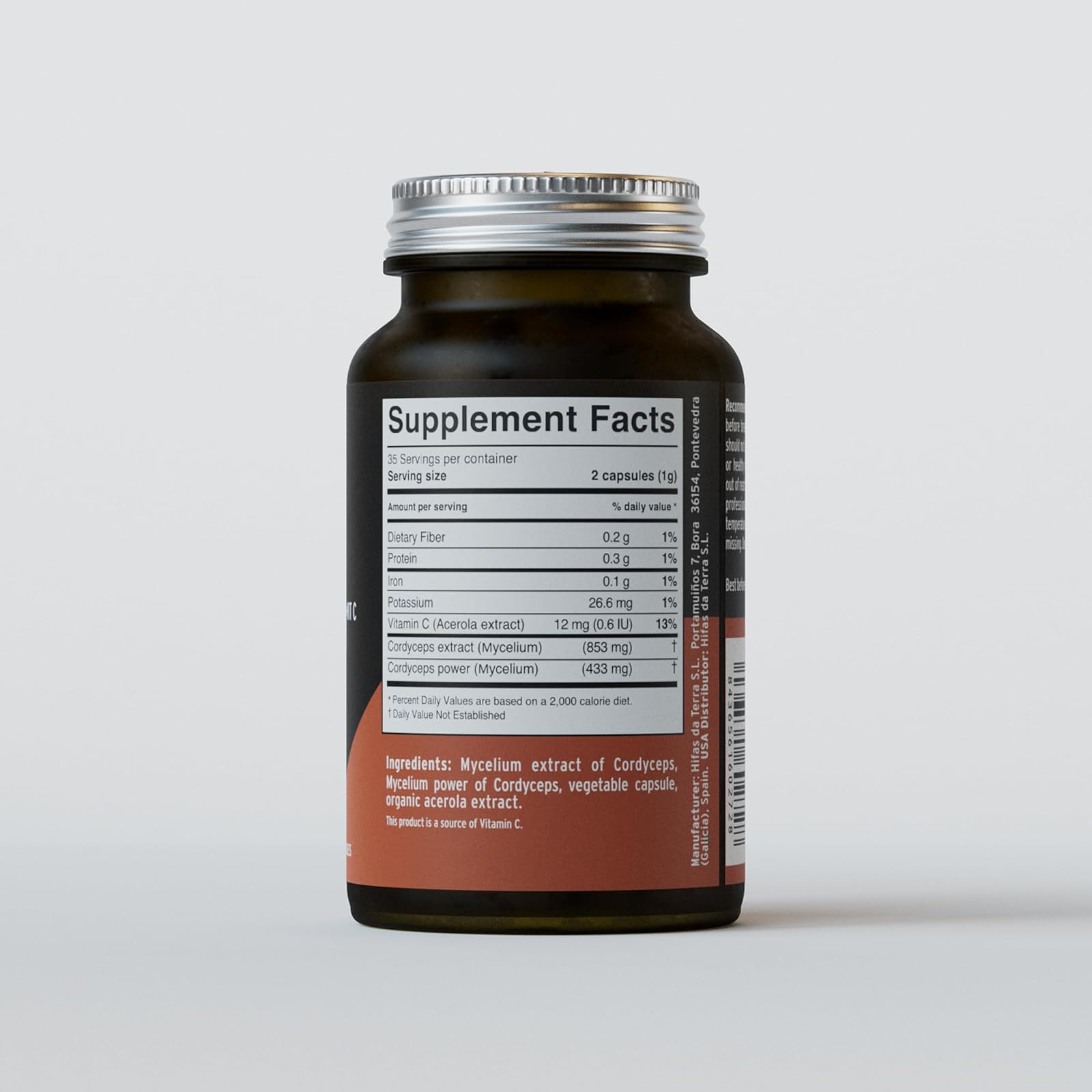 Immune support from Cordyceps capsules