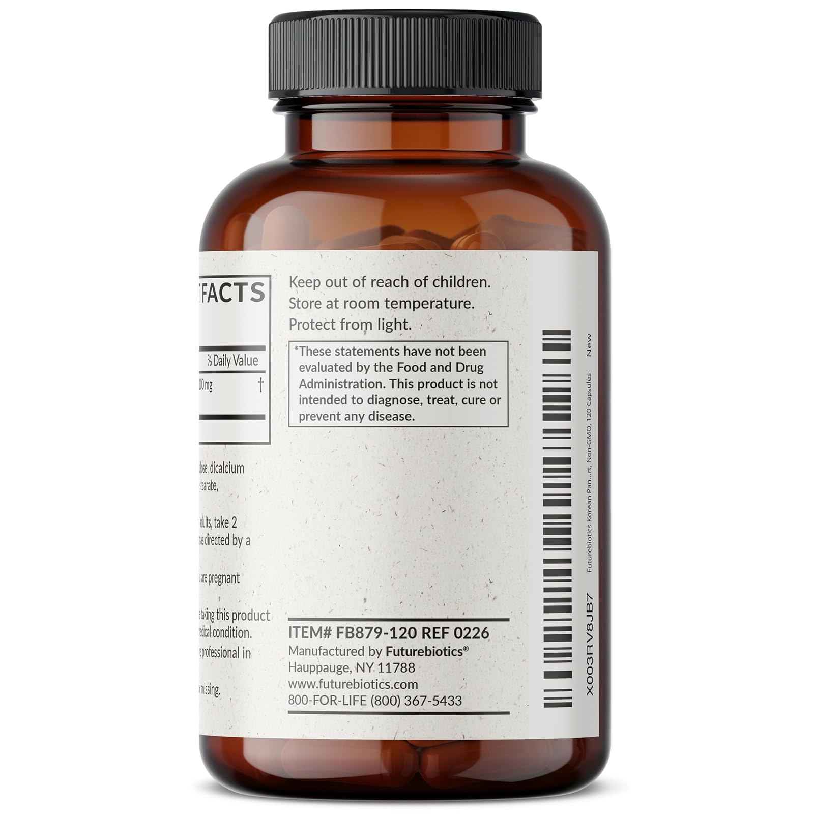 Immune support from ginseng capsules