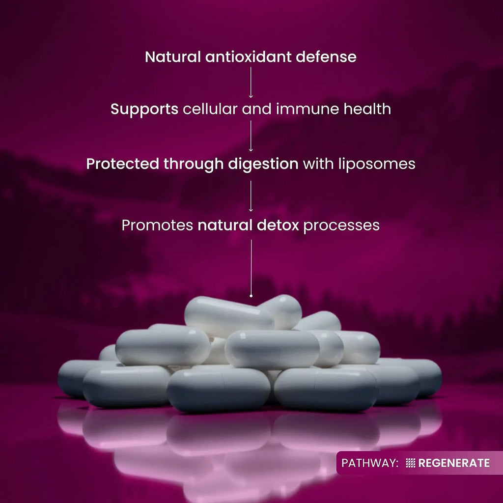 immune support from glutathione capsules