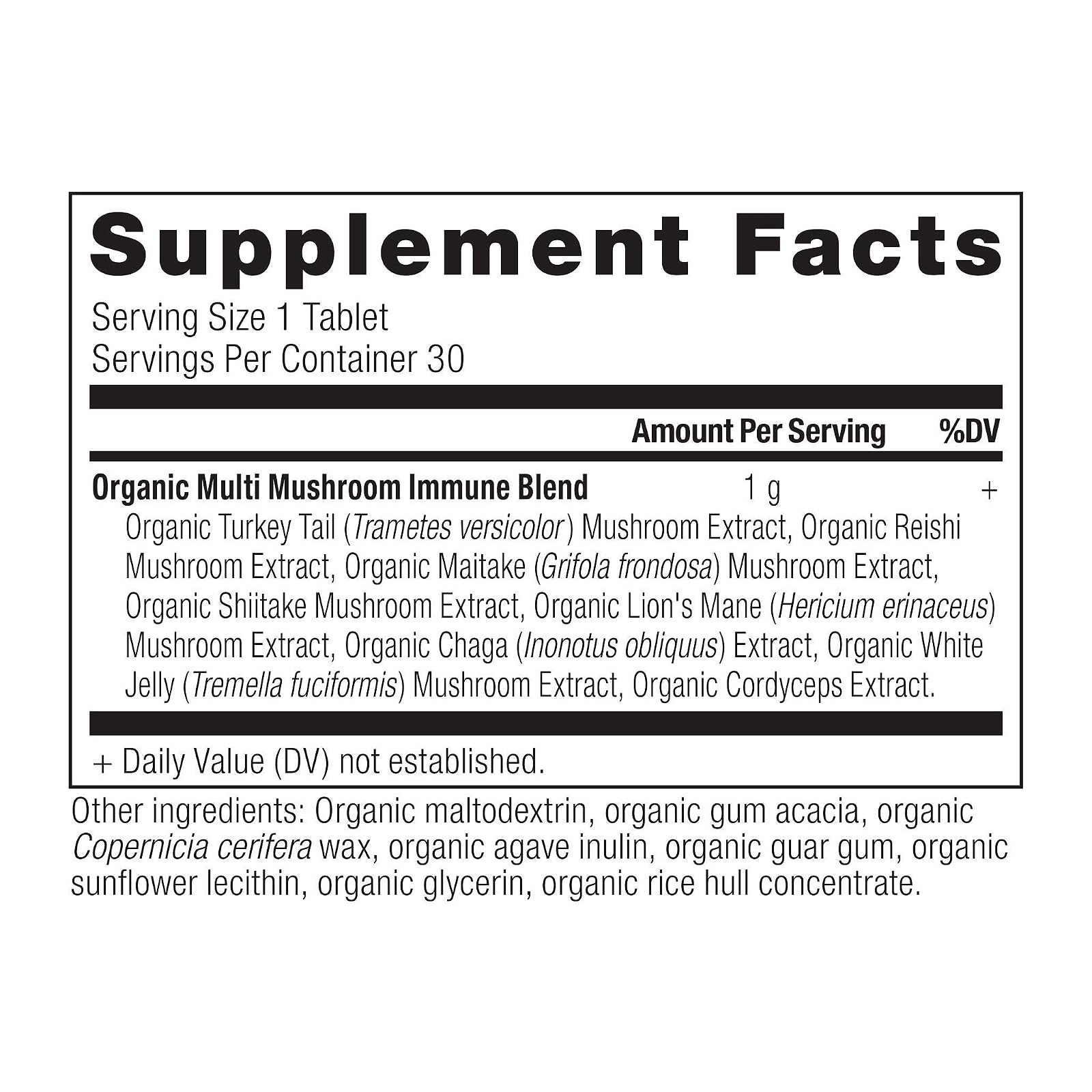 immune support from multi mushroom