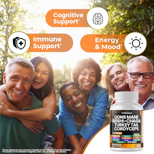 Immune support from mushroom blends