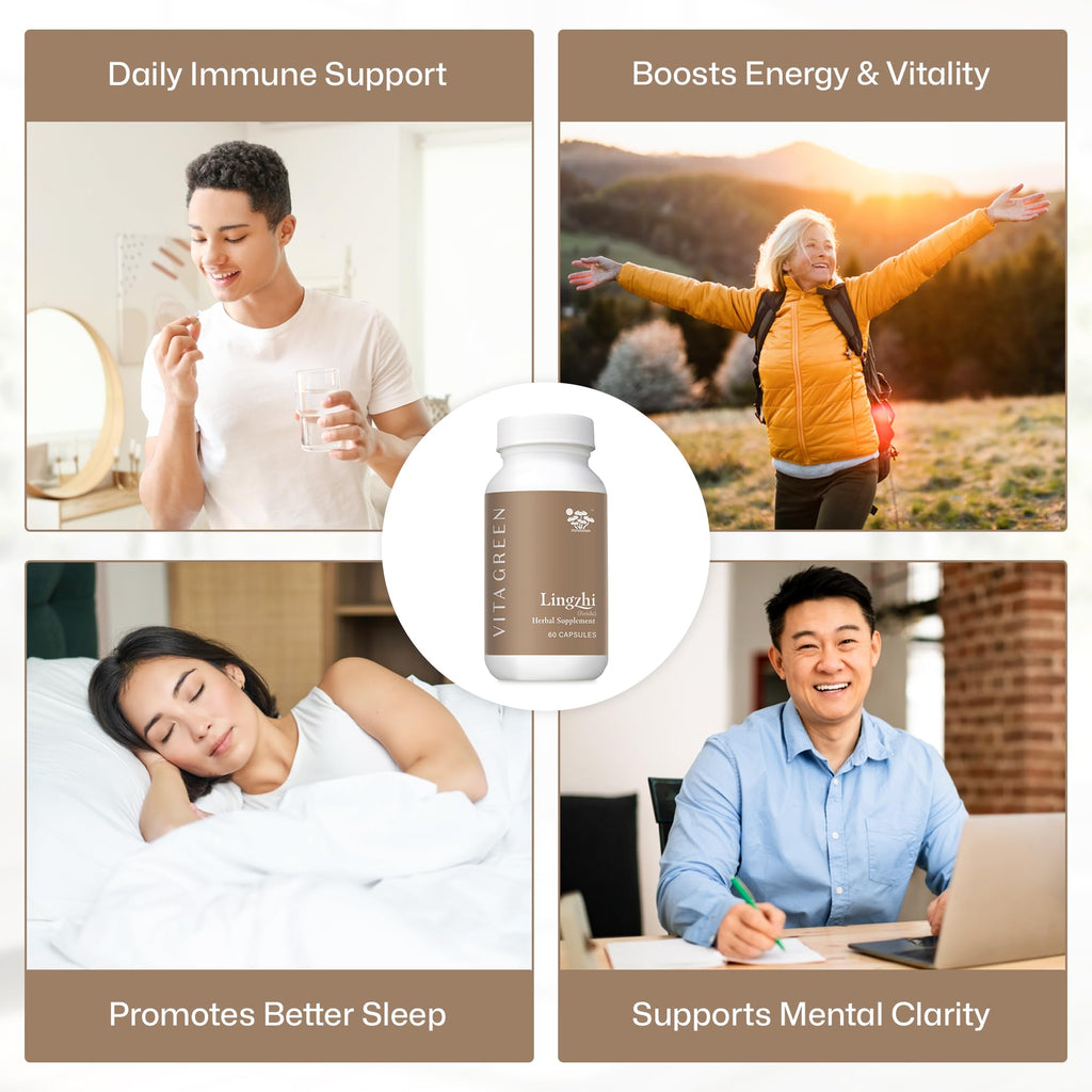 immune support from red reishi powder