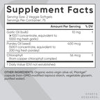 immune support garlic capsules