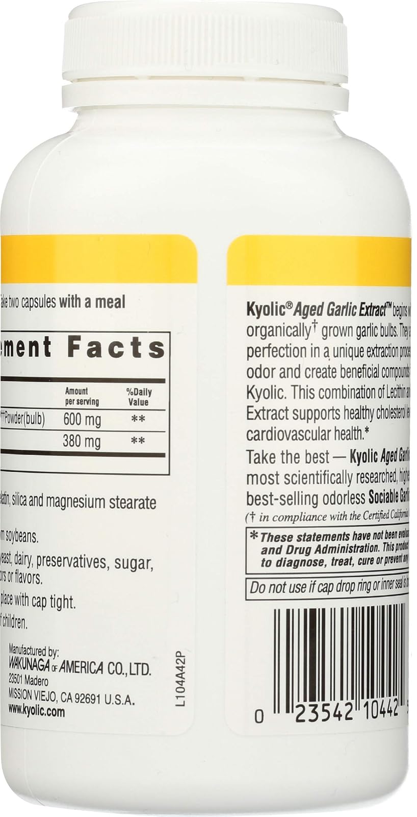 immune support garlic capsules