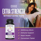 immune support garlic with allicin