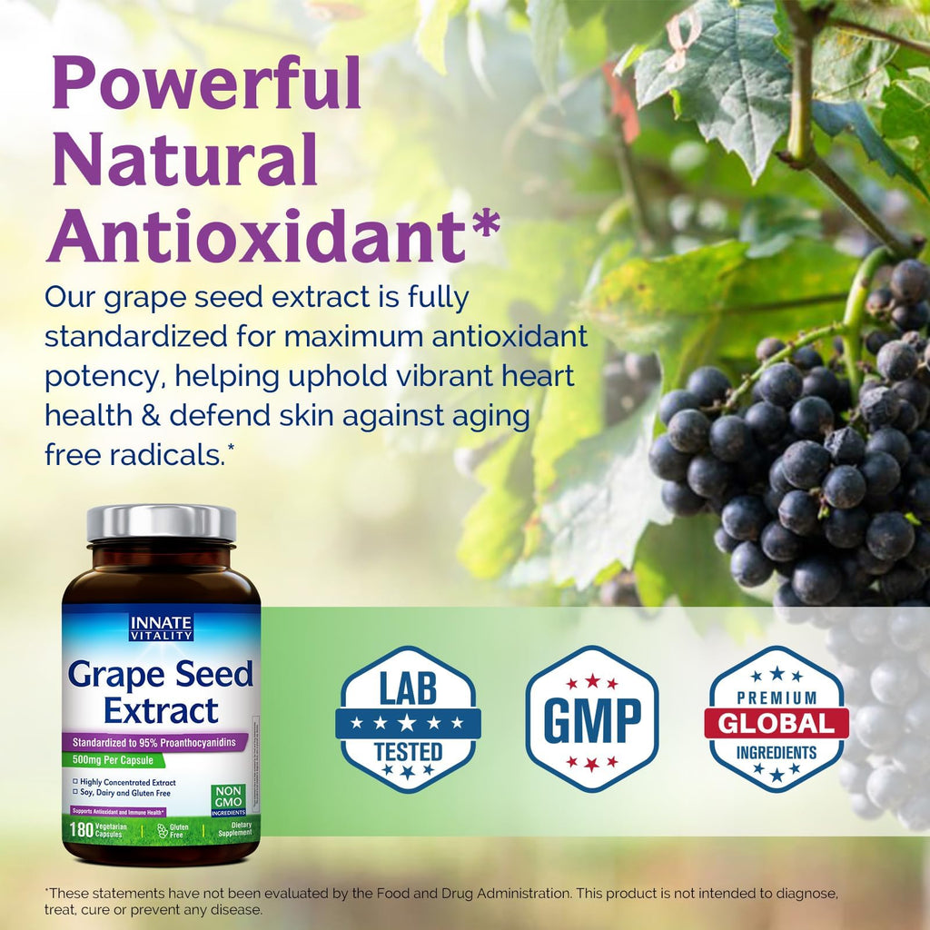 immune support grape seed capsules