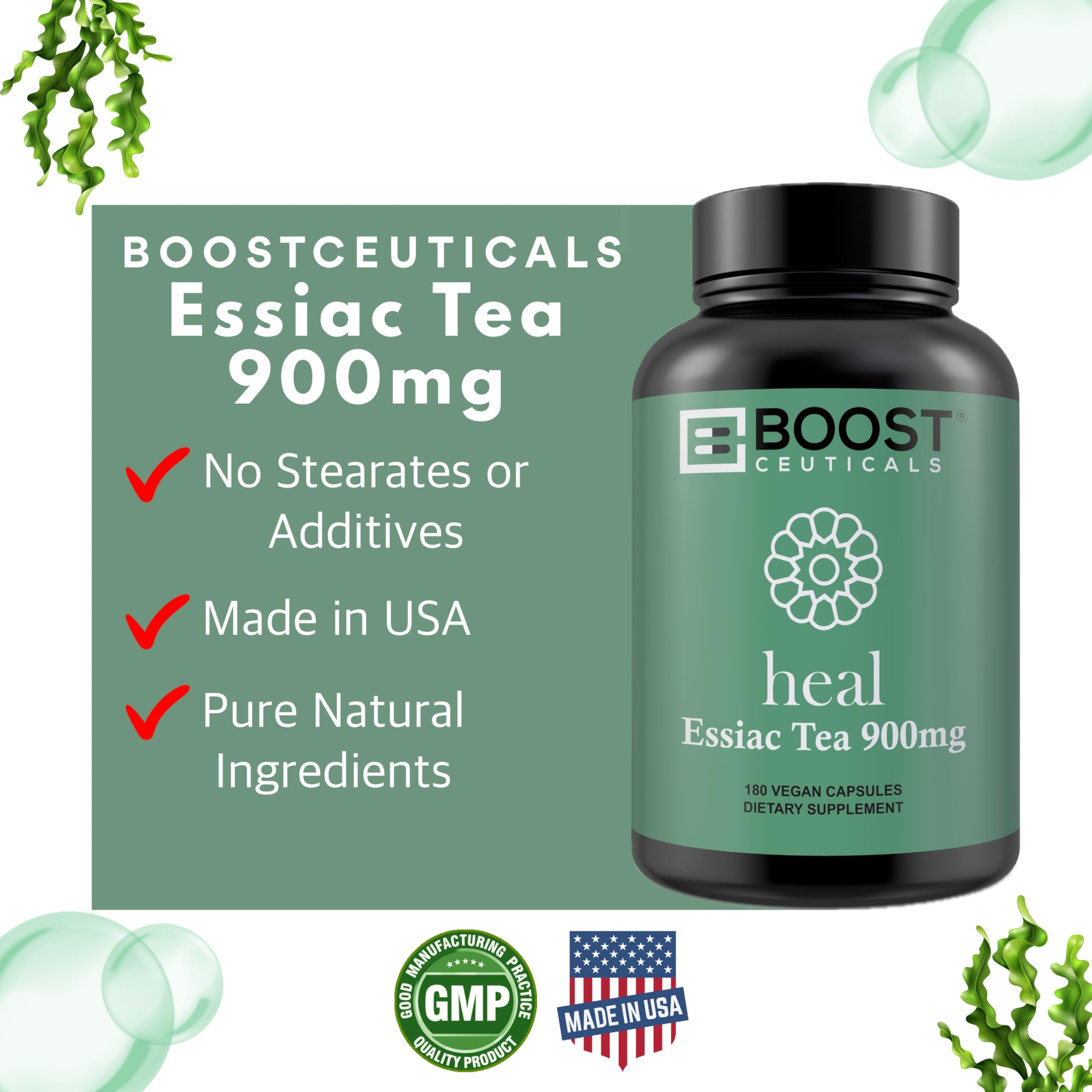 immune support green tea capsules