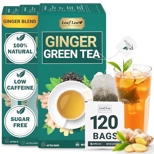 Immune support green tea with ginger