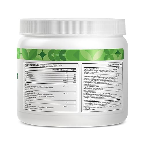 immune support greens powder supplement