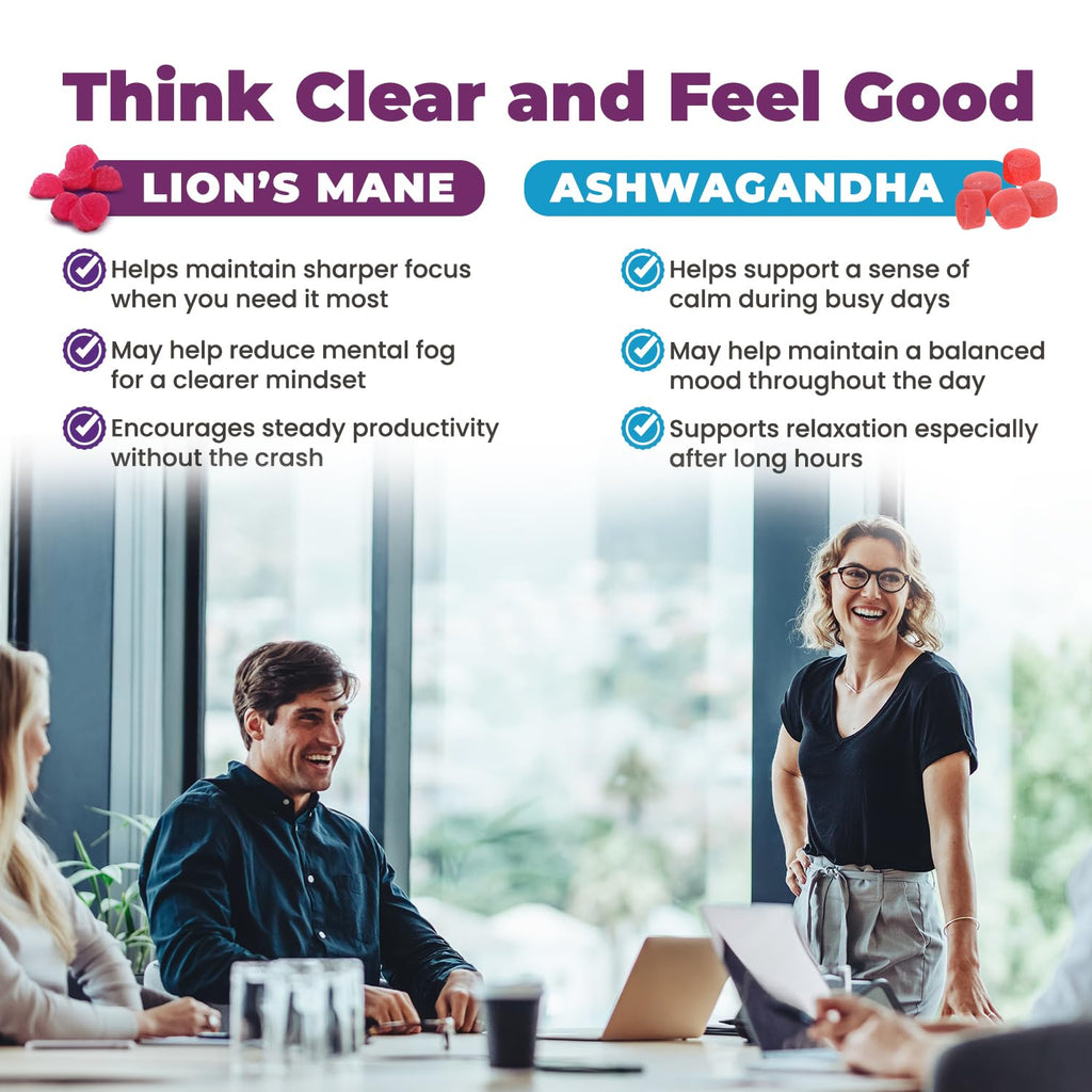 Immune support gummies with Ashwagandha