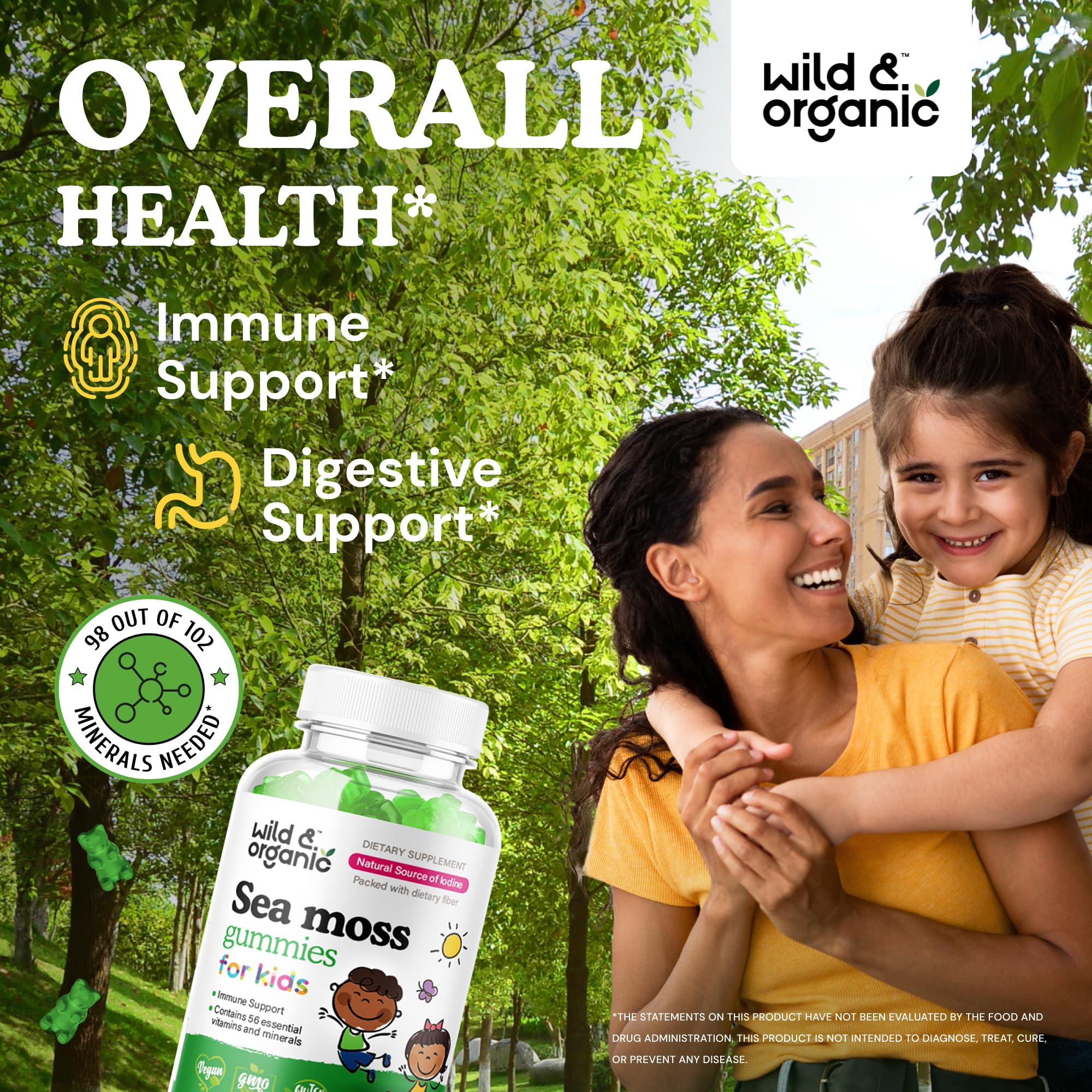 Immune support gummies with bladderwrack