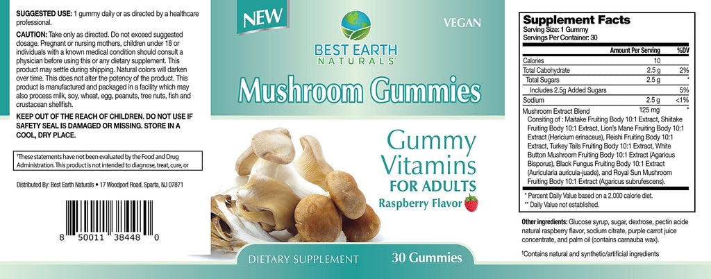 immune support gummies with Lion's Mane
