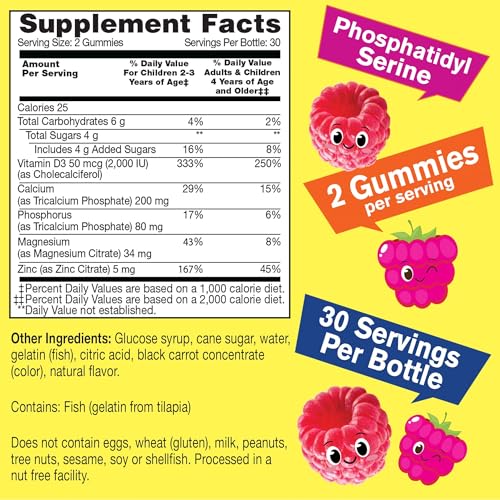 Immune support gummies with vitamin D3