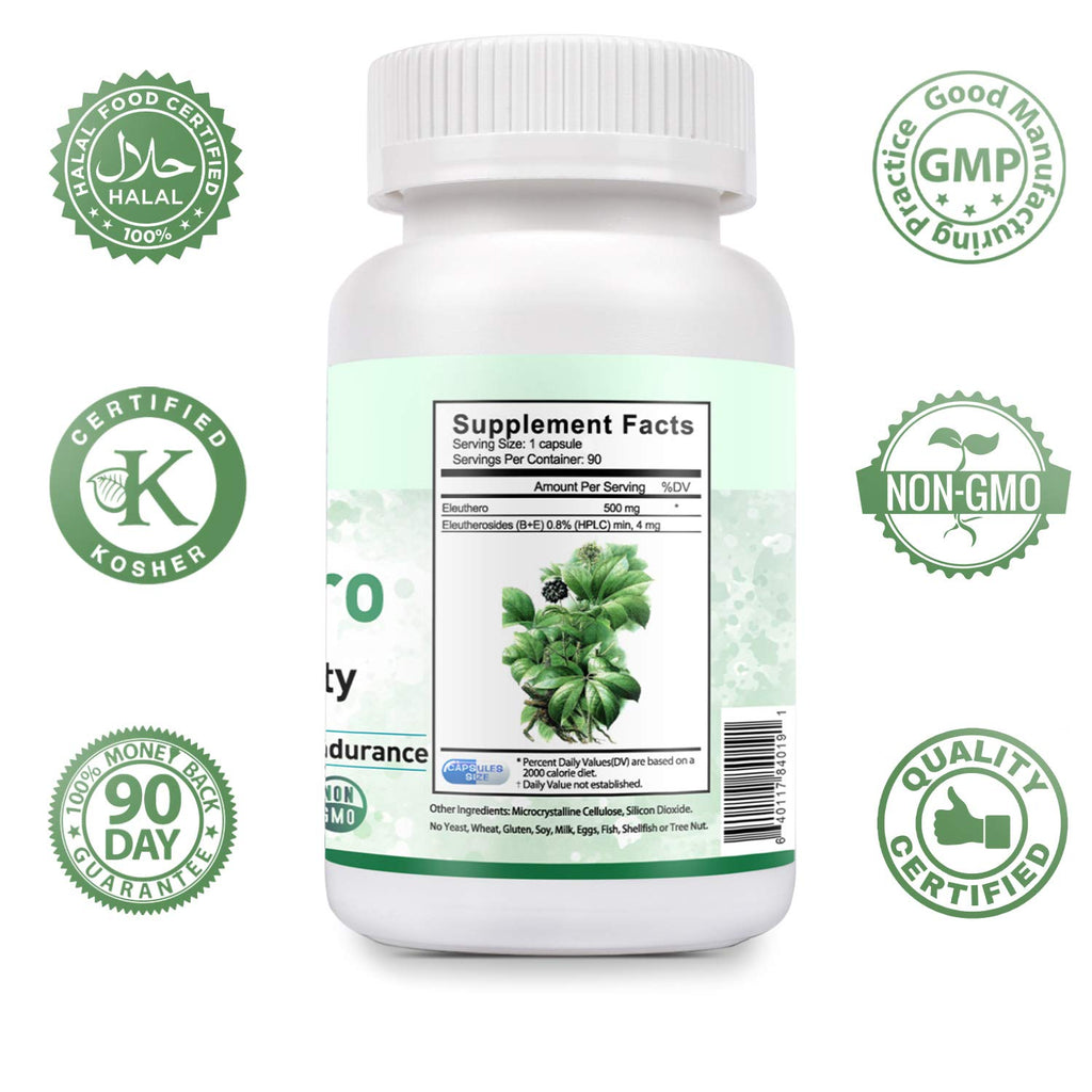 Immune support herbal supplement capsules