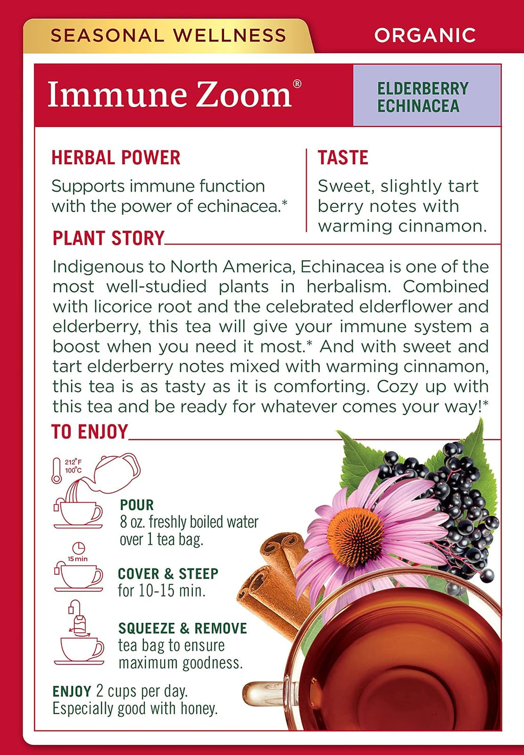 immune support herbal tea blend