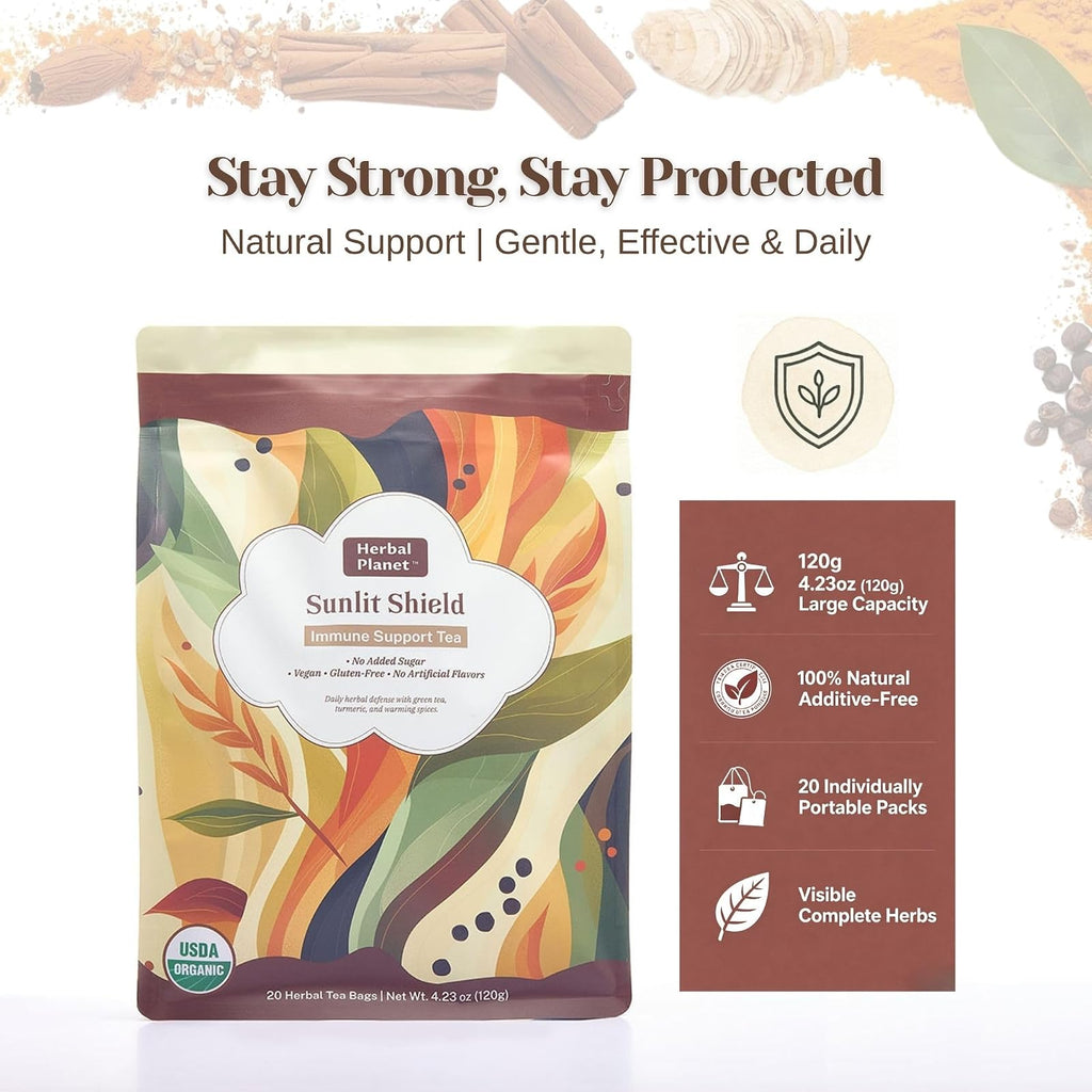 Immune support herbal tea blend