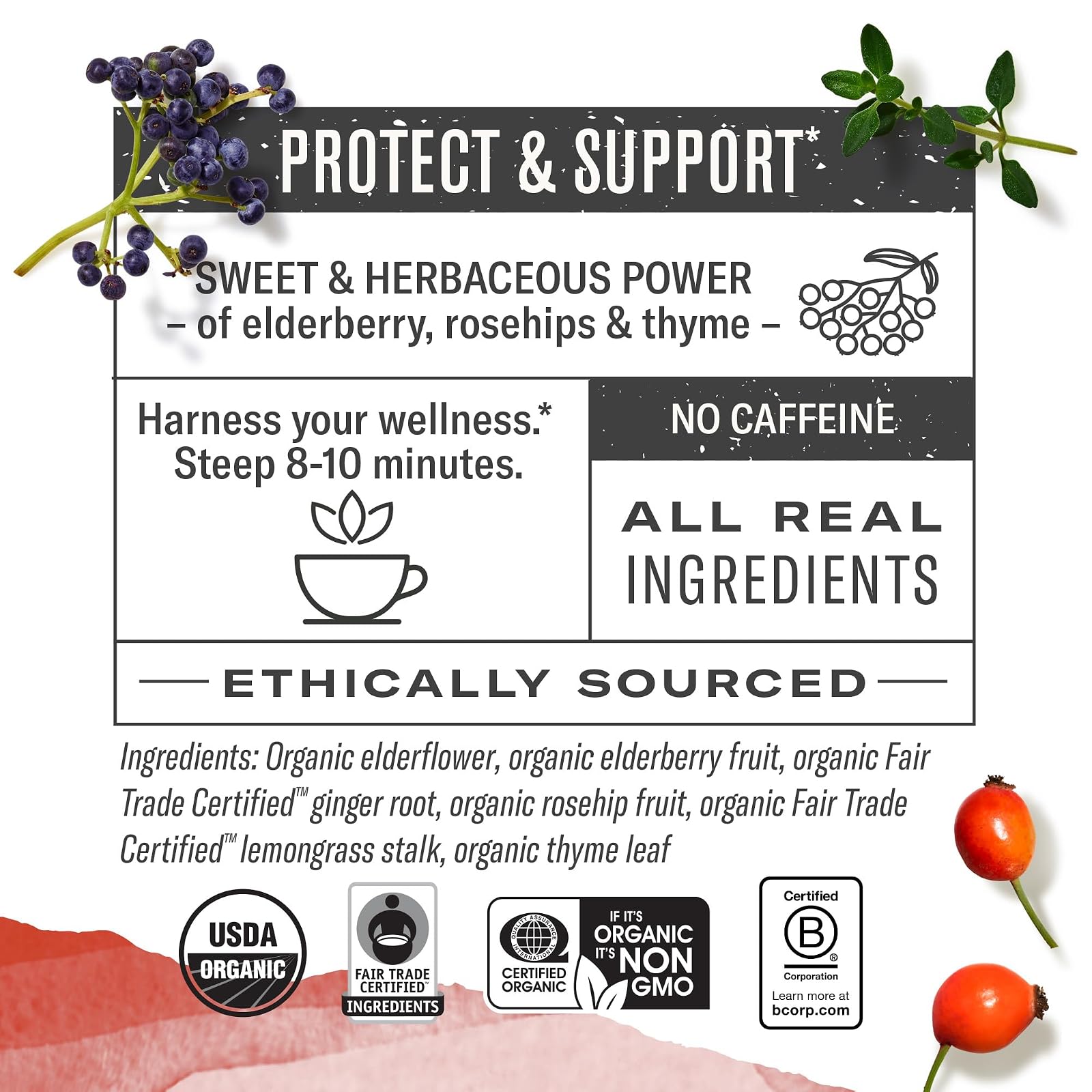 immune support herbal tea blend