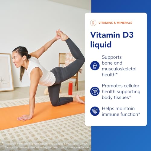 immune support liquid vitamin D3 supplement