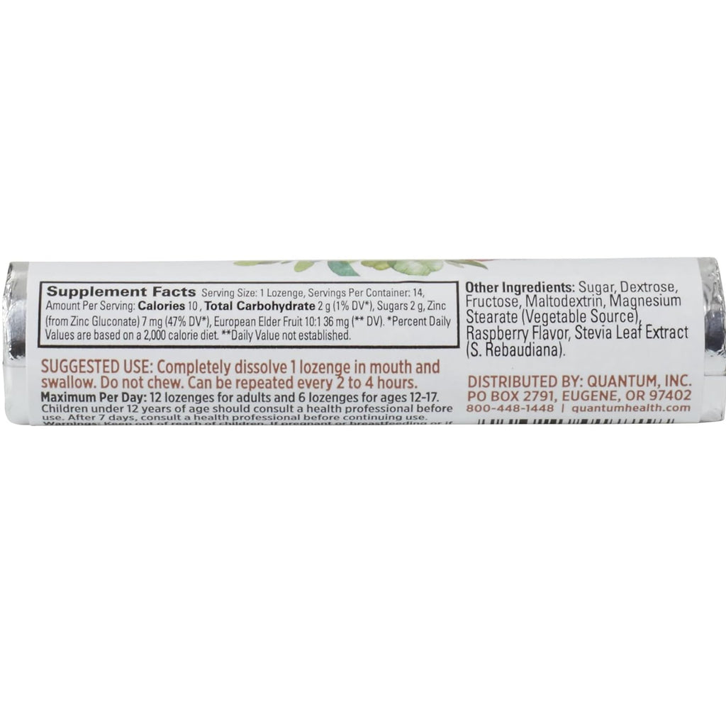 immune support lozenges with zinc