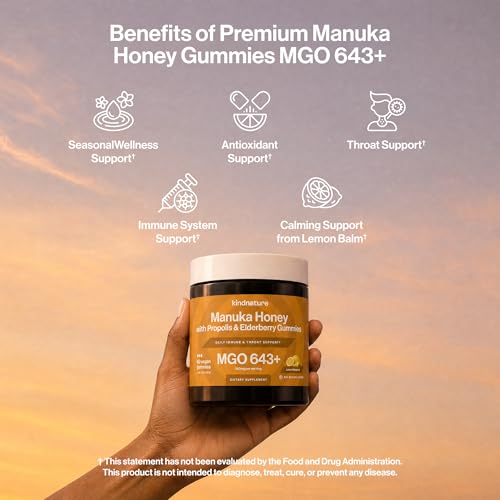 immune support manuka honey gummies