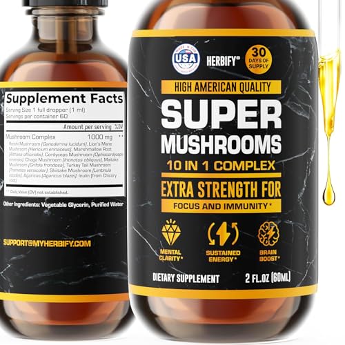 immune support mushroom blend capsules