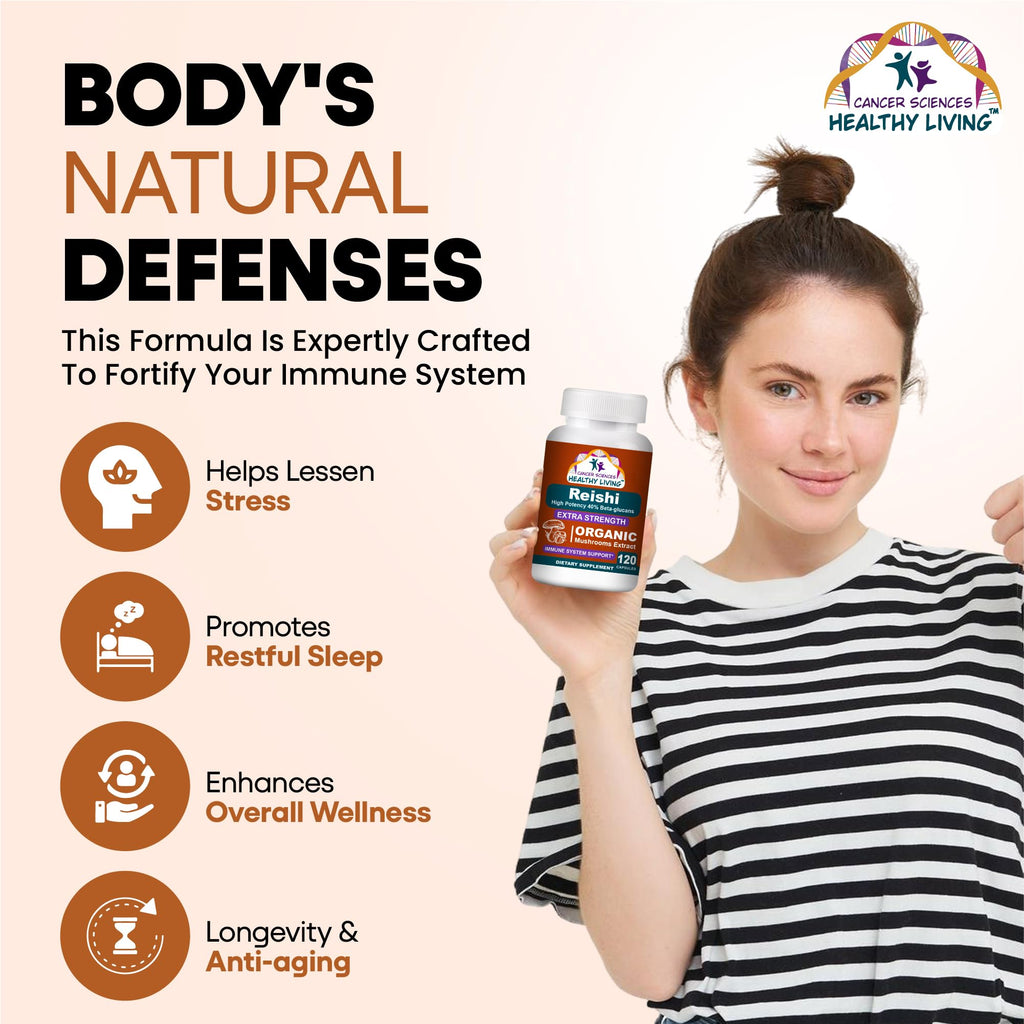 immune support mushroom capsules