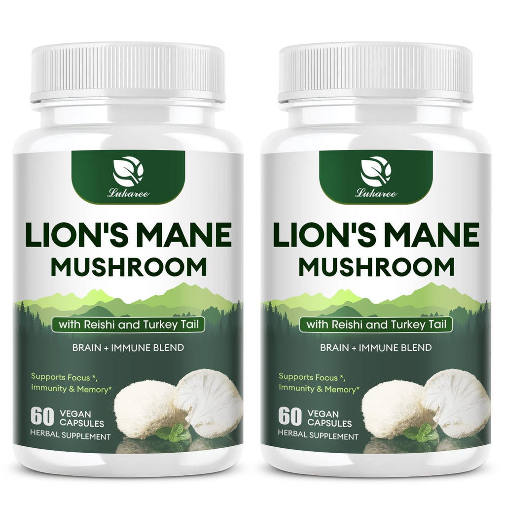 Immune support mushroom capsules