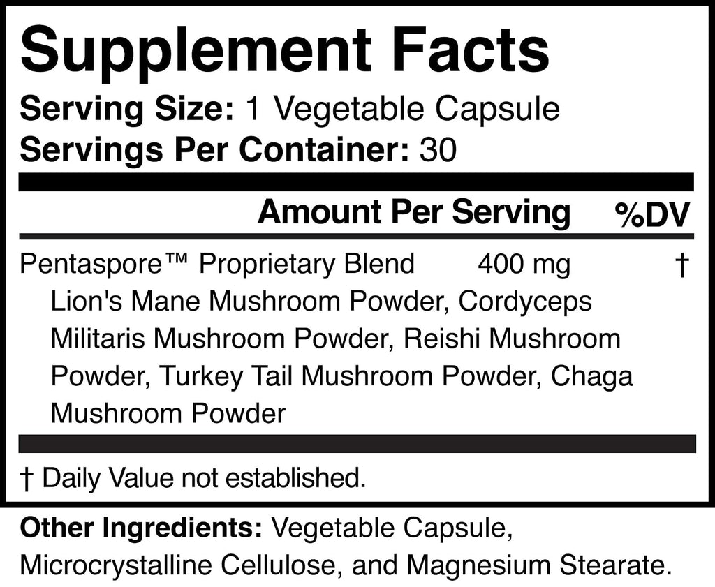 immune support mushroom complex