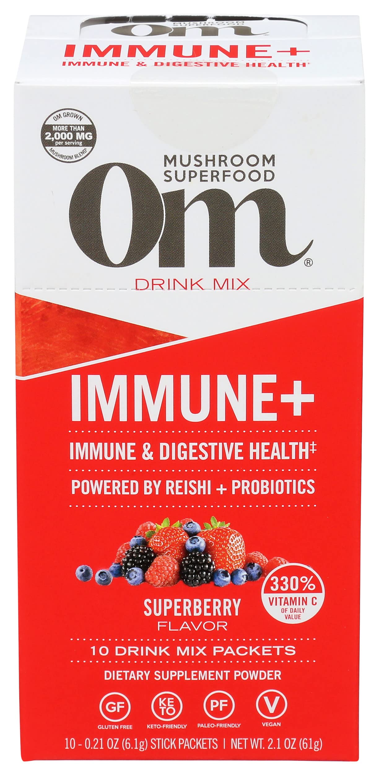 immune support mushroom powder mix