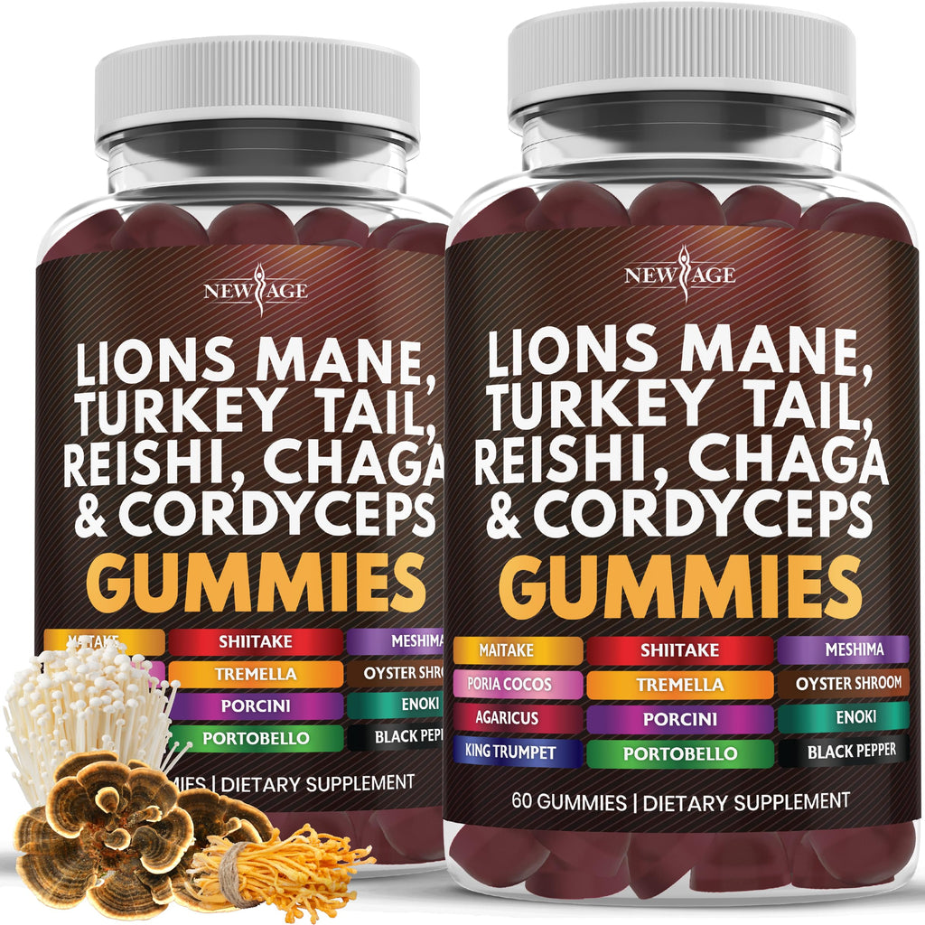 Immune support mushroom supplement for wellness