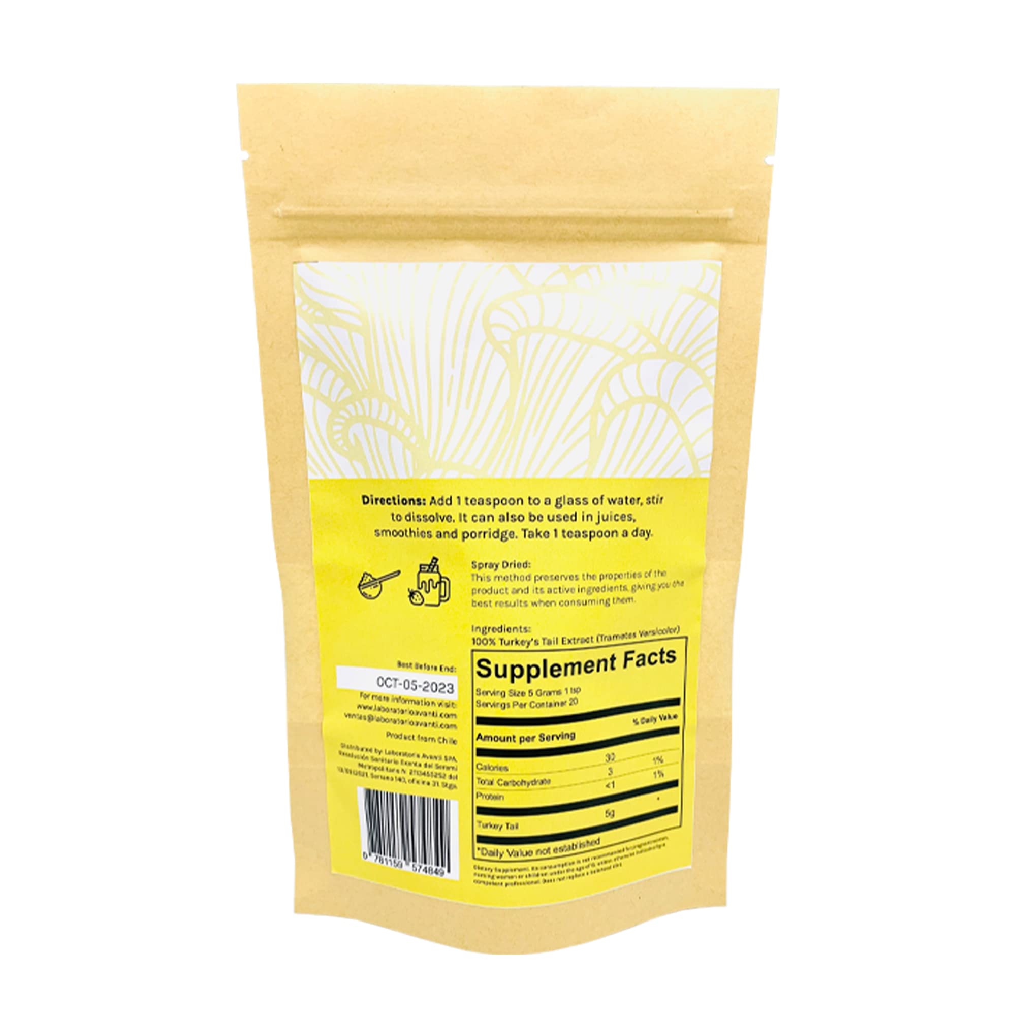 immune support mushroom supplement powder